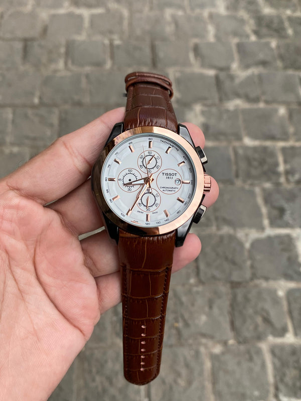 Tissot 1853 Leather Belt With Double Lock – WATCH CART INDIA